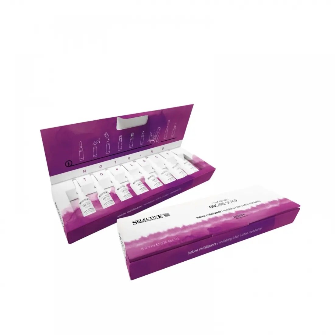 Selective ONCare Loss Defense Stimulate Lotion Лосьон интенсивный ревитализирующий для хрупких волос 8 х 7 мл