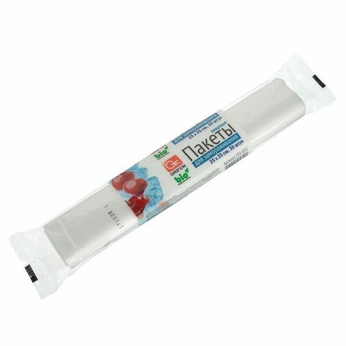 Пакеты для замораживания перфорированные 25*35см 18мкм 3л 30шт