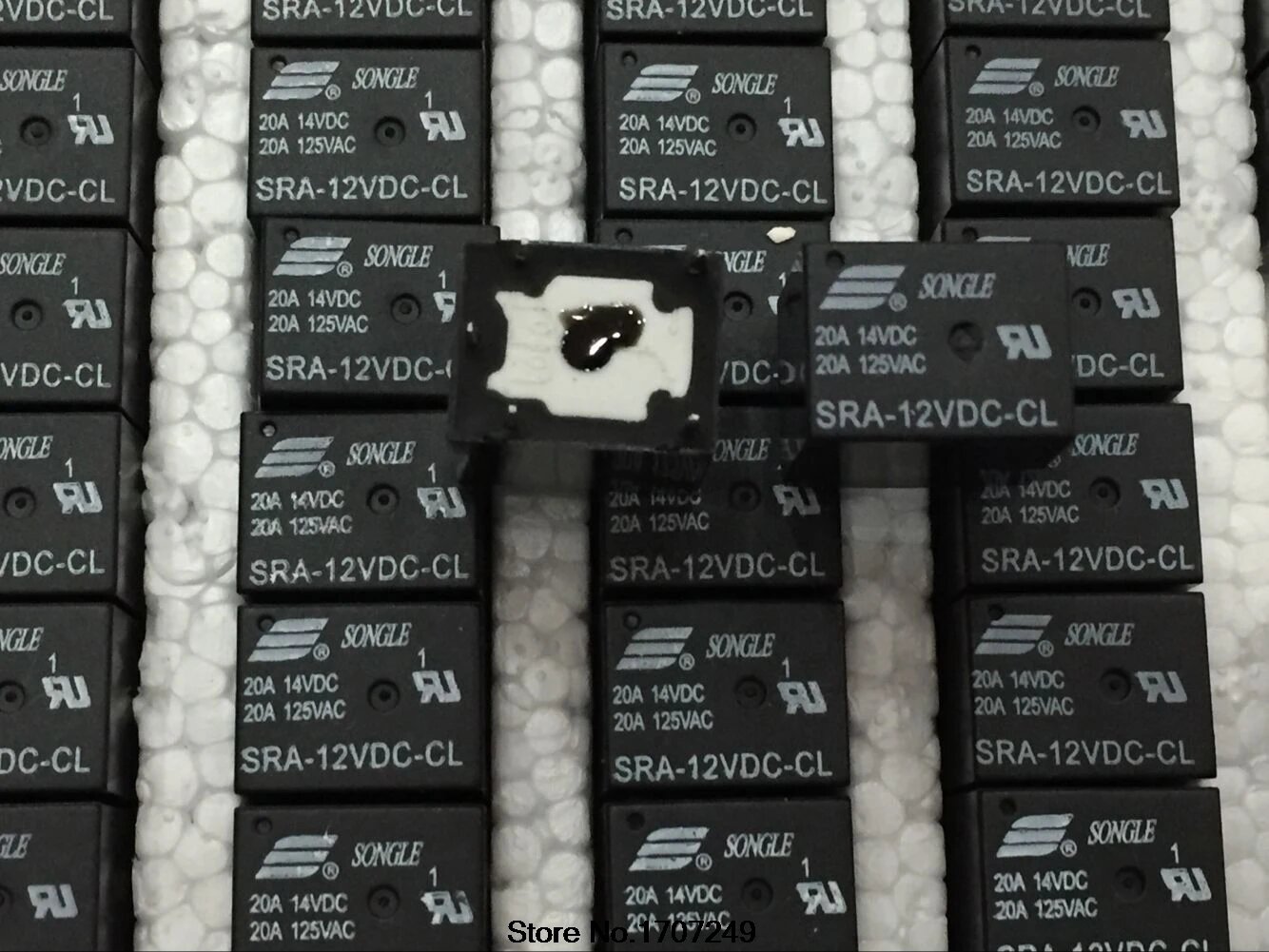 Реле мощности SRA-12VDC-CL 50 шт.