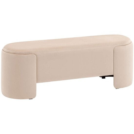 Банкетка Stool Group Taks велюр молочный