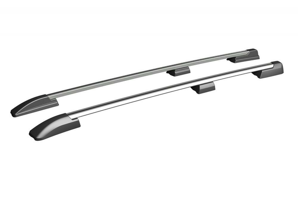 Рейлинги на УАЗ Патриот с 2005 года серебристый муар