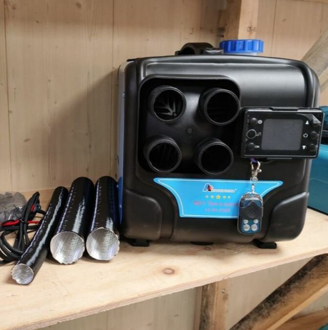 Автономный отопитель (сухой фен) "Автосила Тепла" переносной 12/24/220v 5 кВт