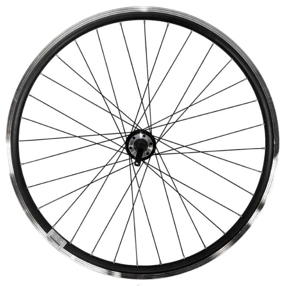 Колесо велосипеда 26 AL двустеночное переднее, эксцентрик, промподш, D-brake