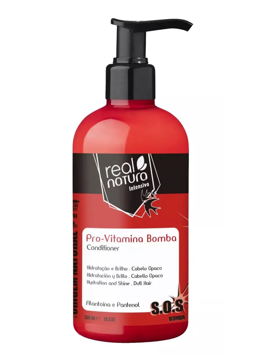 Real Natura Кондиционер увлажняющий Pro-Vitamina Bomba 300мл