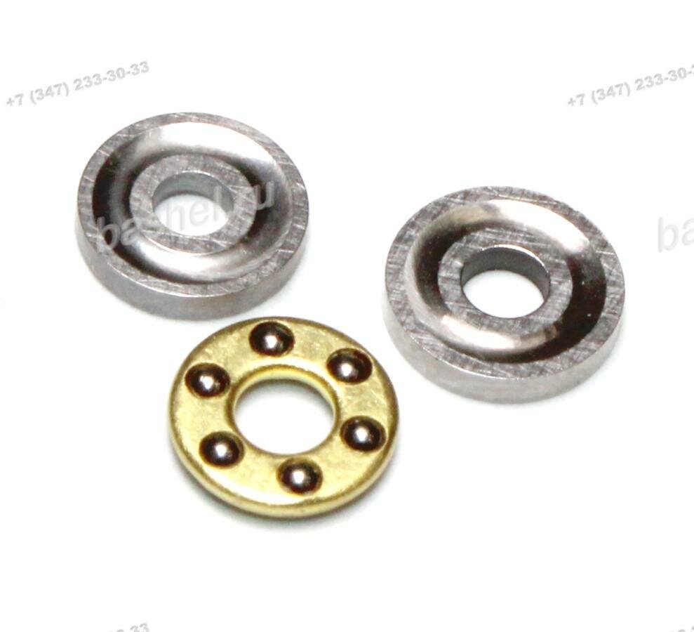 F2-6M, Подшипник упорный, 2x6x3 мм