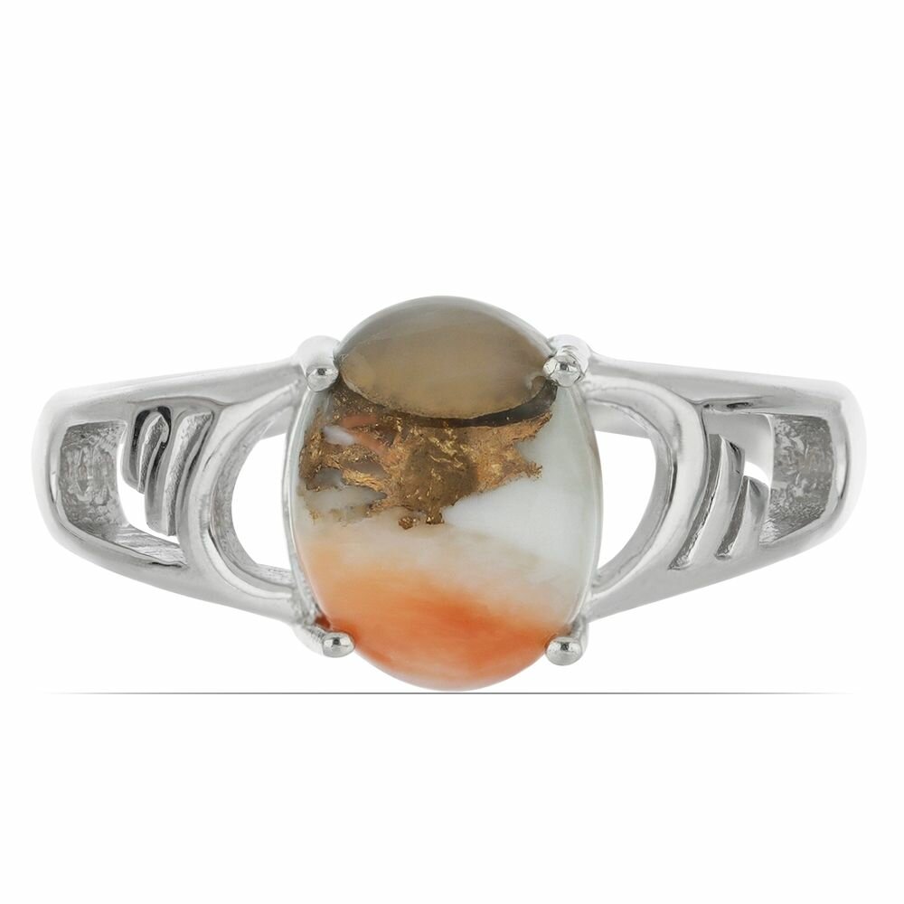 Кольцо, серебро, 925 проба, родирование, бирюза