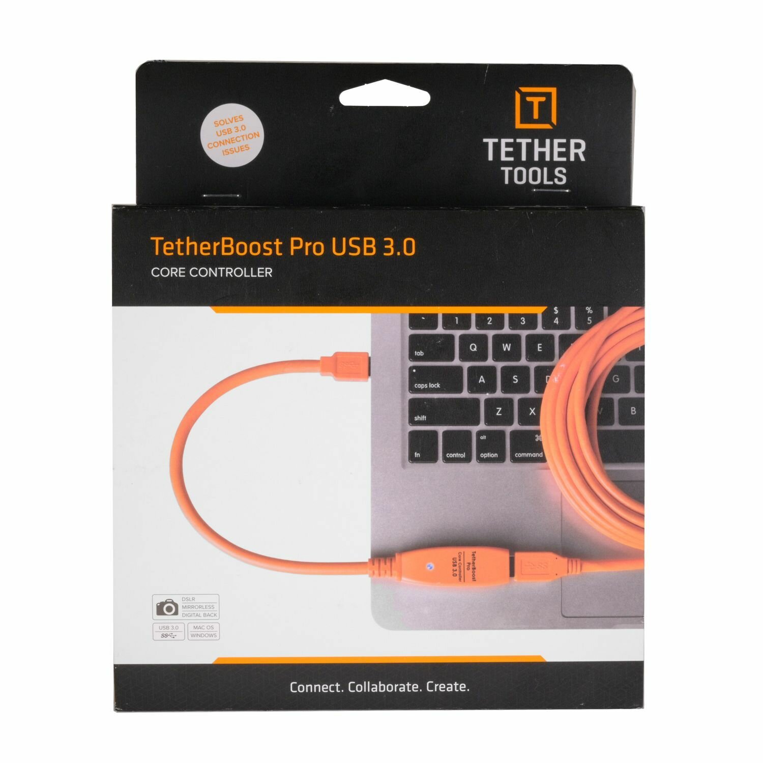 Базовый контроллер Tether Tools TetherBoost Pro USB 3.0 Core Controller 0.35m Orange [TBPRO-ORG]