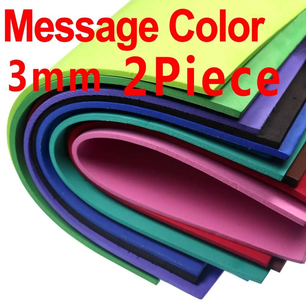 Цветная EVA пена 3 мм, Message Color 2шт