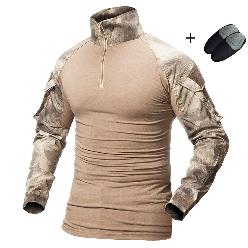 Тактическая рубашка с налокотниками