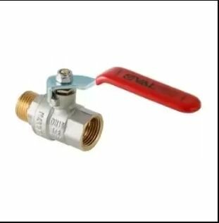 Кран шаровой для воды 1/2 гайка-штуцер ручка