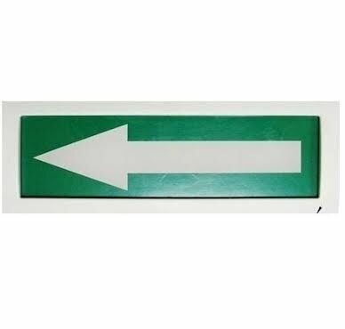 Оповещатель табло световое плоское Электротехника и Автоматика КРИСТАЛЛ-24 "Стрелка влево"