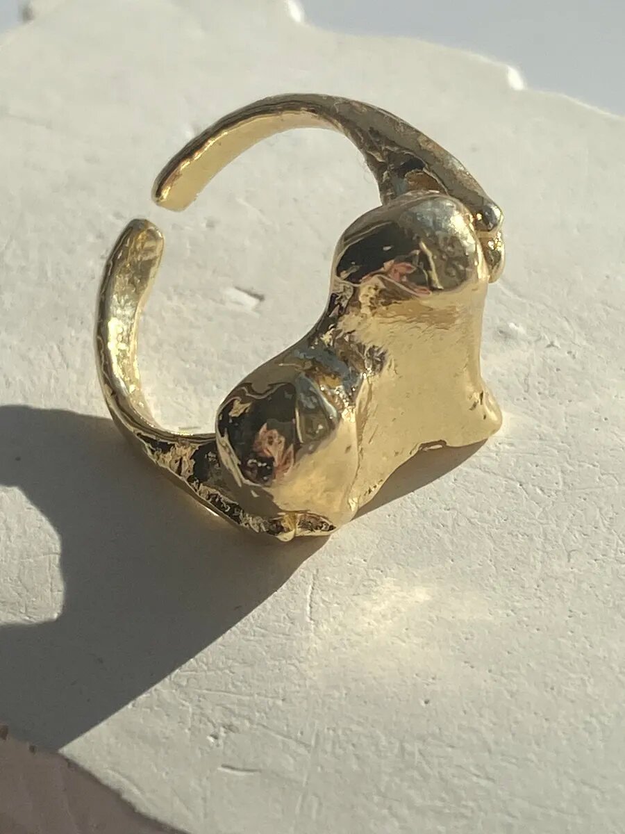 Кольцо, фианит, стекло, кристалл