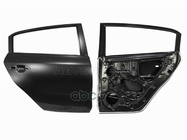 Дверь задняя Kia Rio X-Line 17-22 / Solaris KRX 24- (Справа) Sat арт. ST-KA49-041-1