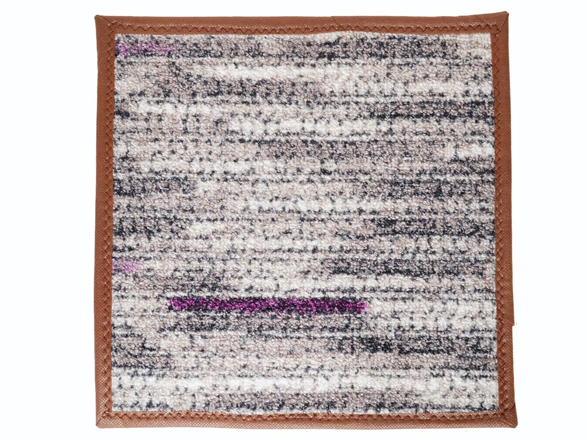 Коврик для табурета «Люксор Люкс» 30х30 см, полиэстер, принт ассорти, защита поверхности