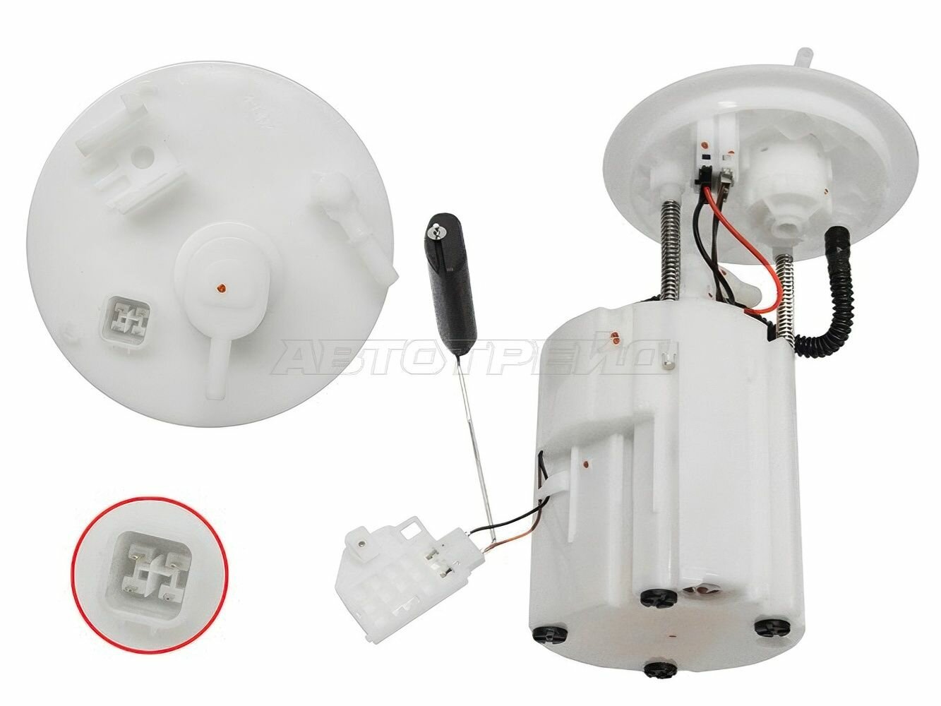 Топливный насос в сборе для Хендай Акцент, Солярис, Верна, КИА Рио арт ST1120005 SAT