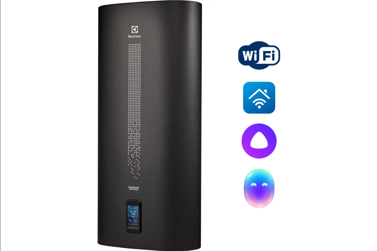 Накопительный электрический водонагреватель Electrolux EWH 50 SmartInverter, черный