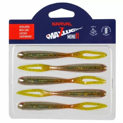 Силиконовая приманка Narval Maxlug Mini 11см. #005 5шт.