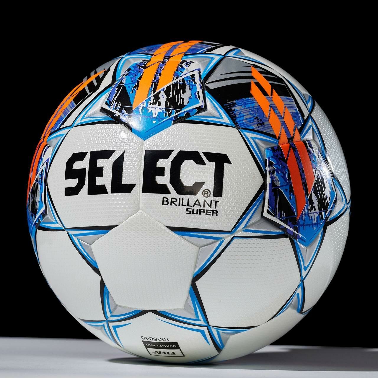 Футбольный мяч SELECT Brillant Super, тренировочный, 5-й размер, белый