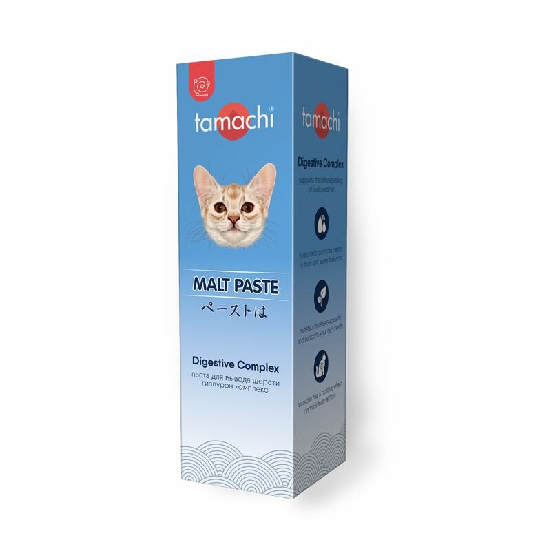 Паста для вывода шерсти Tamachi для кошек, 100 мл