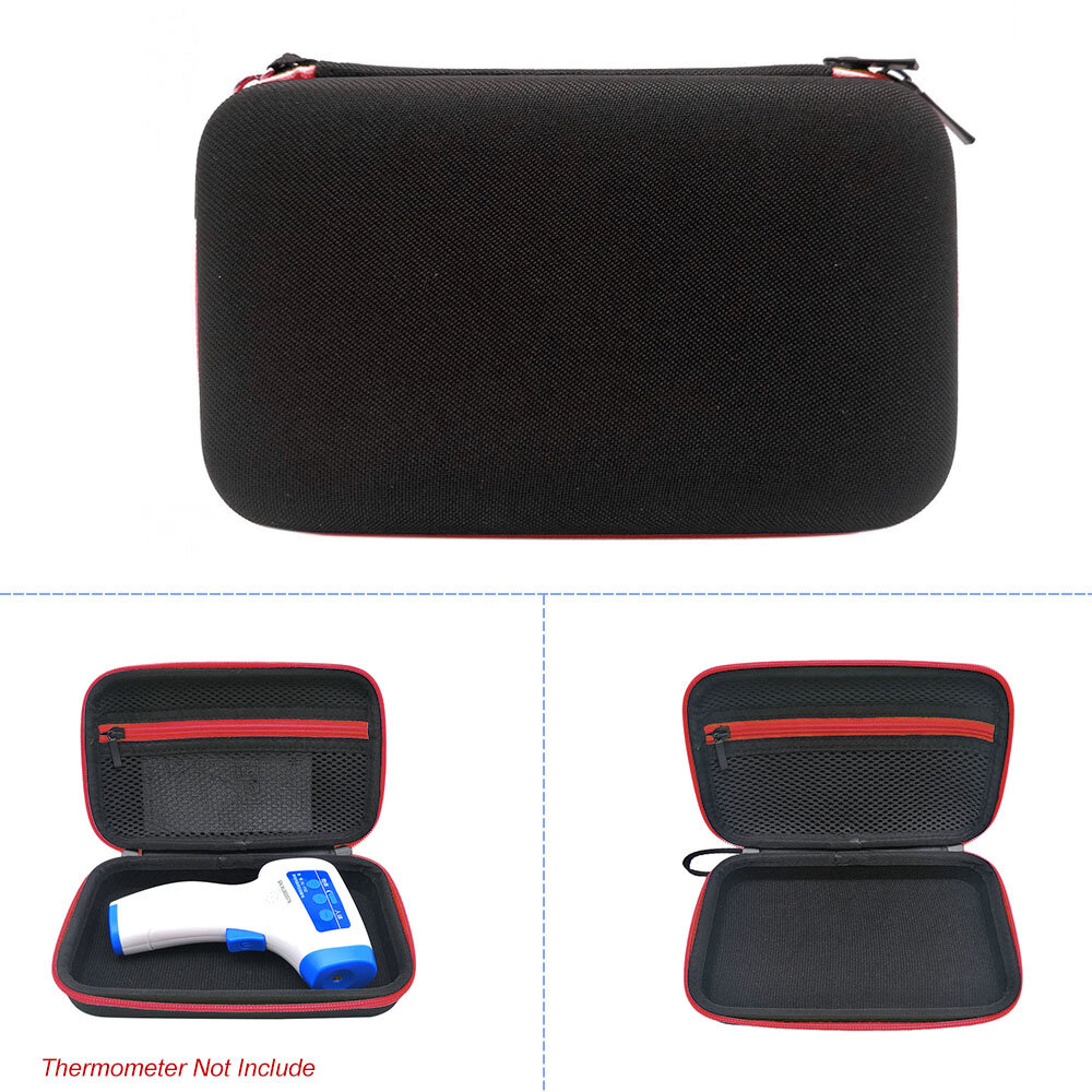 Портативный цифровой термометр сумка для хранения косметический футляр портативный застежка-молния