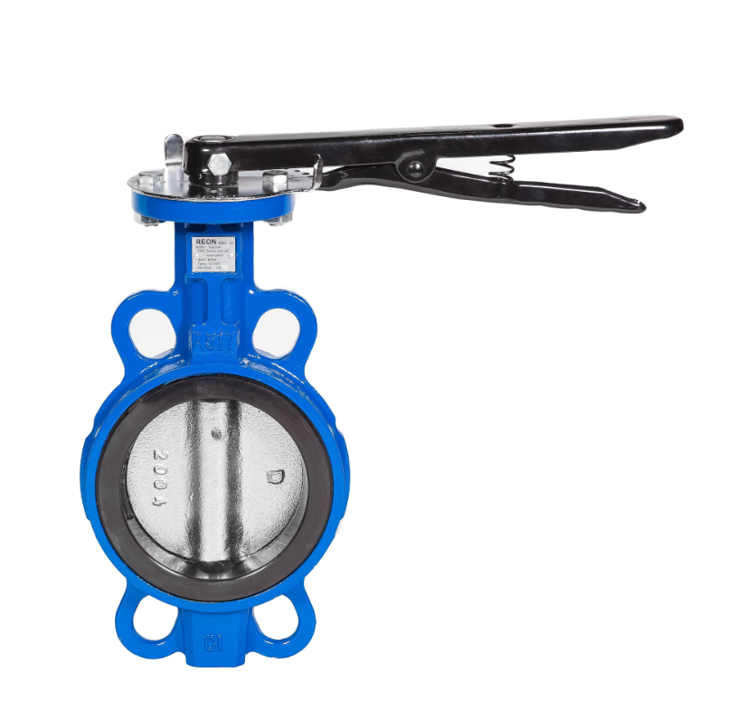 Затвор дисковый поворотный Benarmo EURO Ду150 Ру16 межфланцевый, корпус - чугун GGG50, диск - чугун GGG50, уплотнение - EPDM, с рукояткой