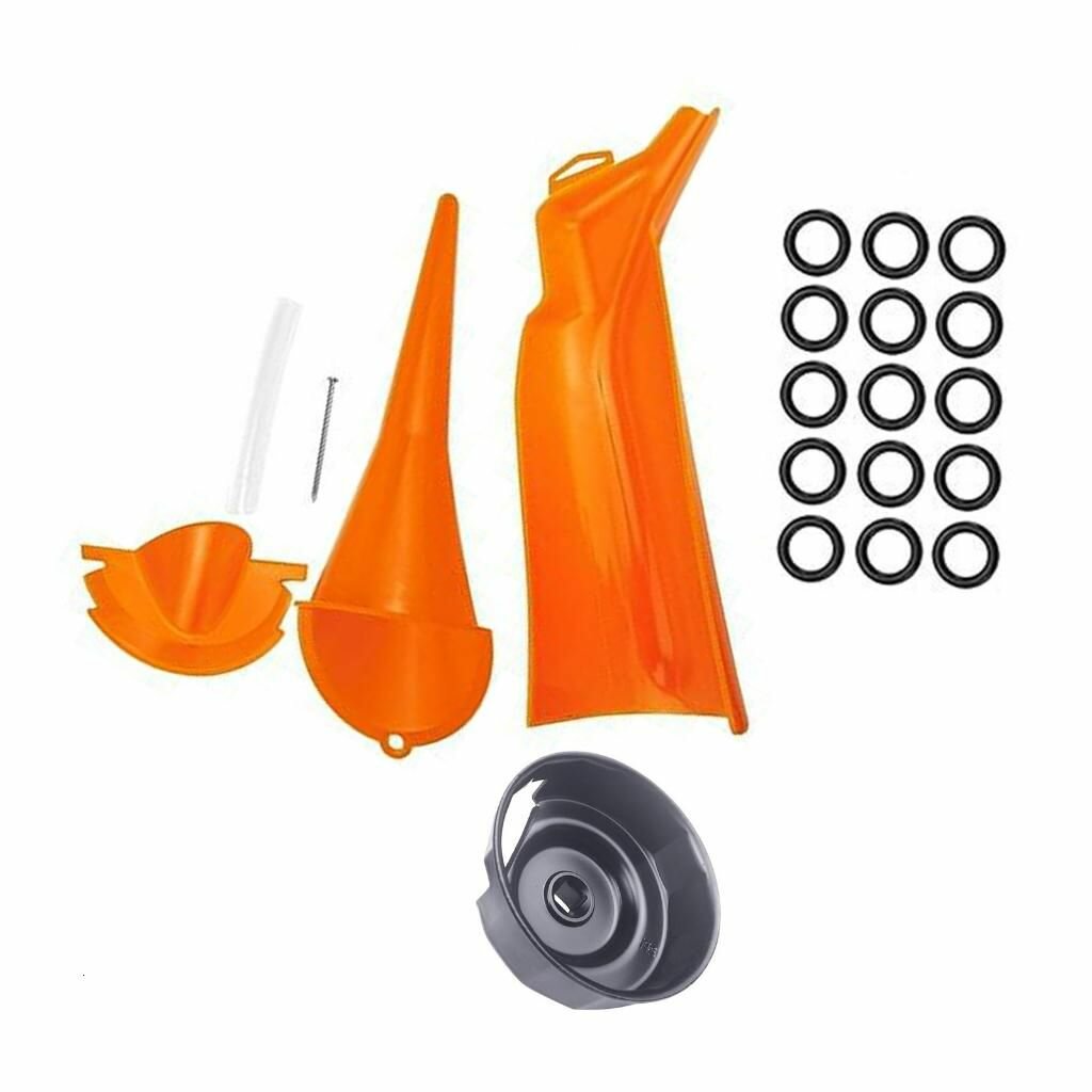 Набор инструментов для автомобиля, Комплект воронки для замены масла с фильтрующим ключом подходит Harley