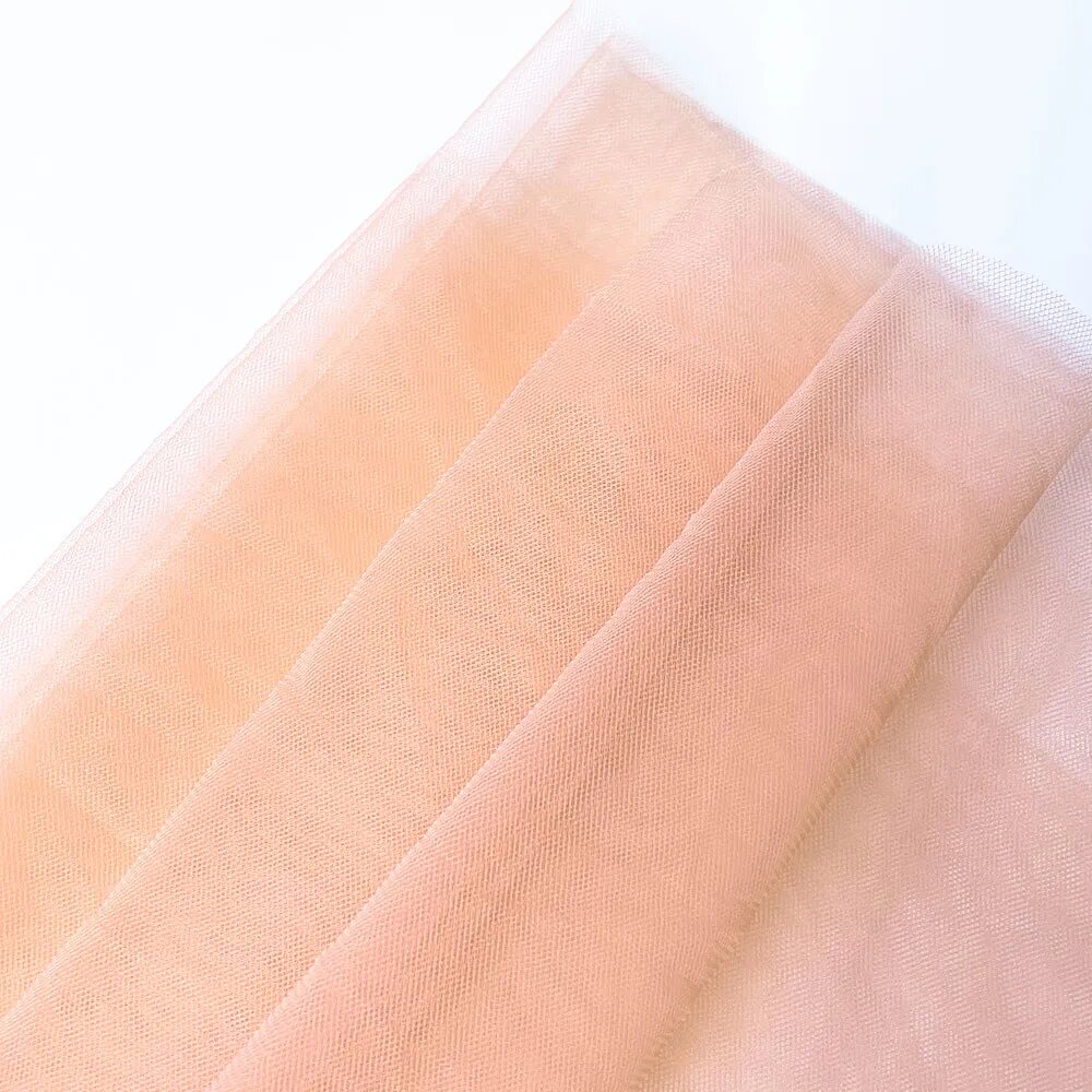 Нейлоновая сетчатая ткань телесного цвета 180x155cm(70inx61in), Dark nude