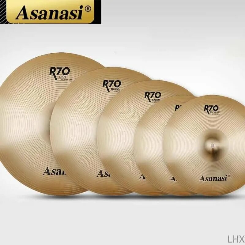 ASANASI, R70, ударная установка, Тарелки из сплава, Набор тарелок