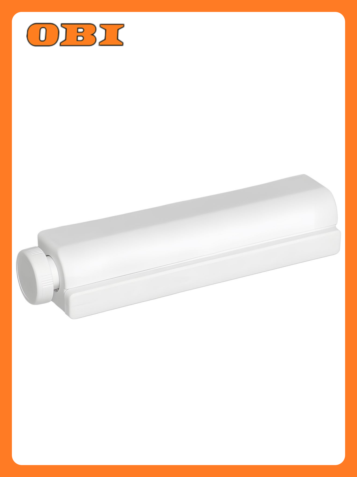 Сушилка для белья пластиковая JOY Home 14м 28х5 см, белый