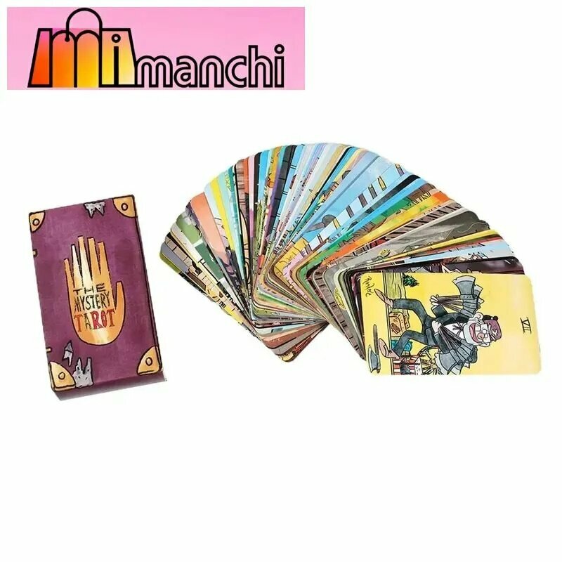 Карты Таро, Таинственное Таро / The Mystery Tarot 78шт, Гравити Фолз / Gravity Falls