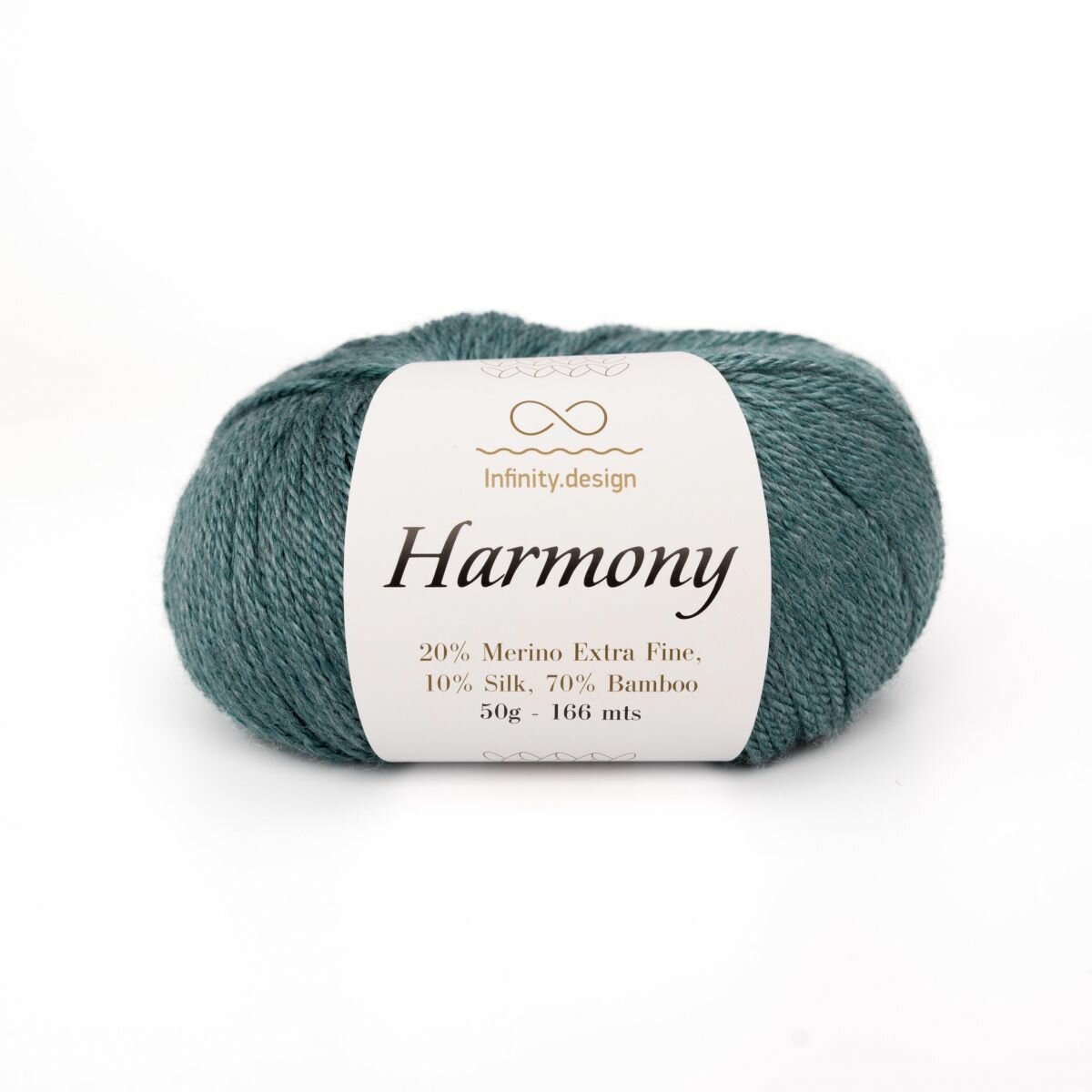 Пряжа для вязания Infinity Design Harmony (7252 Sea Green) 1 моток 50 г/166 м