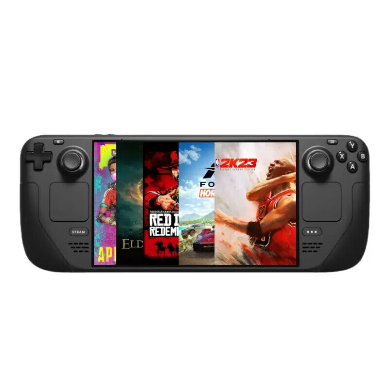 STEAM оригинальная Steam Deck OLED бывшая в употреблении SD игровая консоль Steam Deck Win портативная двойная система OLED модель 99 новая оригинальная версия 512G для США