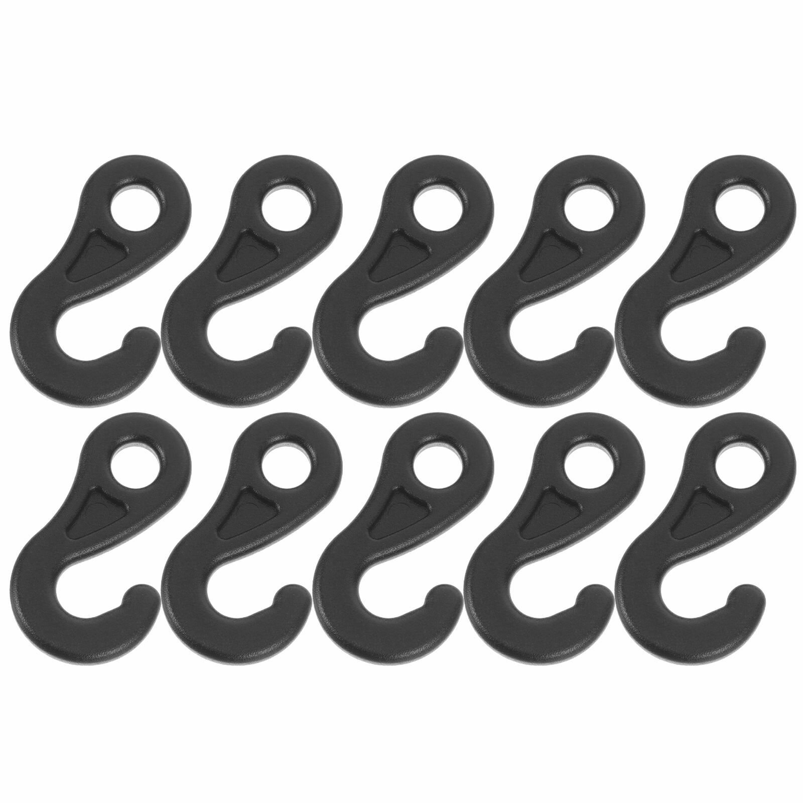 Крючки для Палат, 10 Штук, Из POM-пластика, Для Защиты от Ветра