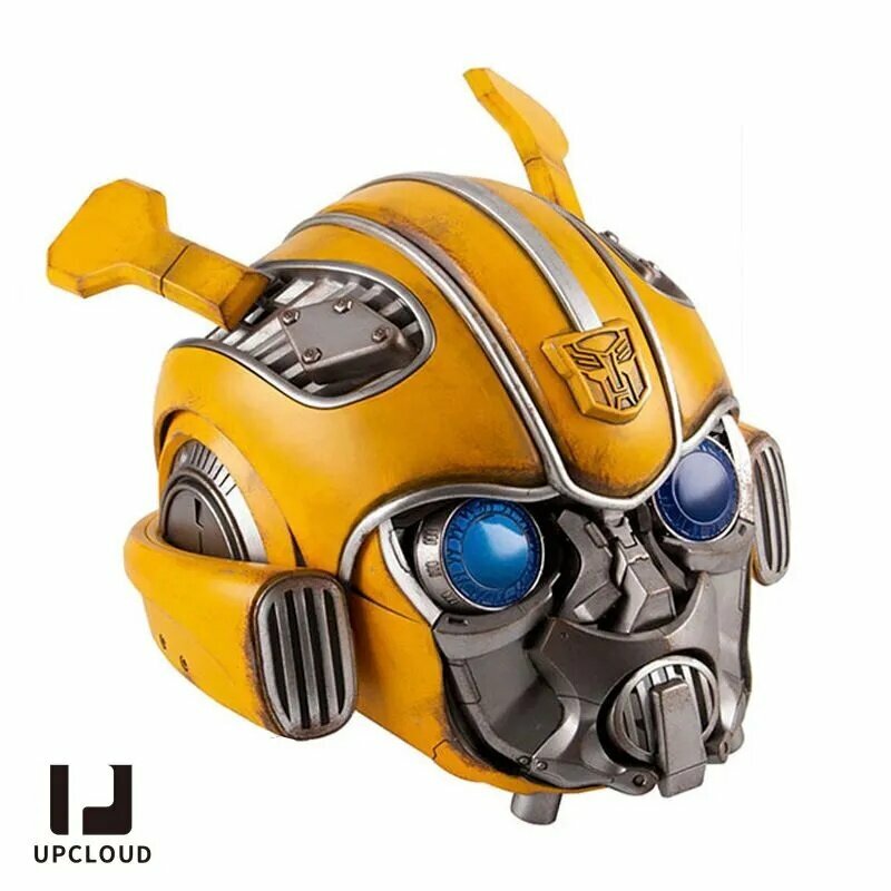 Шлем трансформер бамблби 1:1 / игрушка-трансформер для ролевых игр /UPCLOUD+Шлем Хасбро трансформер Killer body Bumblebee