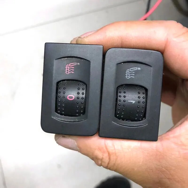 1 j0963563c 1J096356 4C 2 шт. кнопки управления подогревом для переднего сиденья автомобиля Volkswagen Golf IV Bora MK4 1999-2005