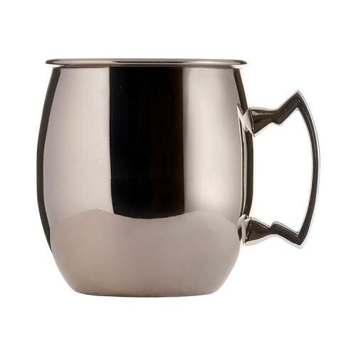 Кружка для коктейля "Московский мул", сталь нерж, никель,0,5л, диаметр 85, высота 100мм, никелев.