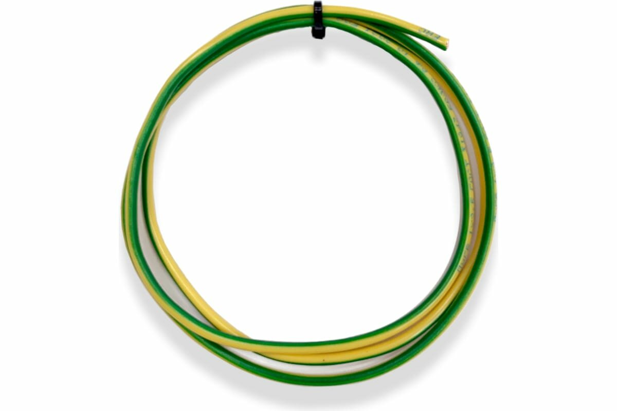 Проводник Провод электрический пугв 1x16 мм2 зелено-желтый, 1м OZ250721L1