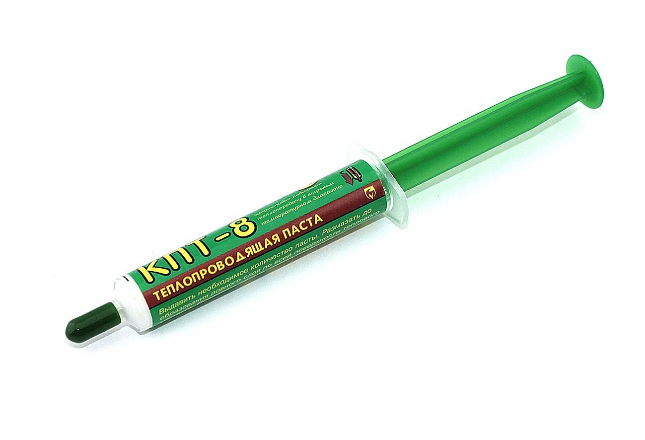 Термопаста КПТ-8 Connector шприц 20гр.