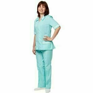 Костюм медицинский м09-КБР светлый морской волны (р.44-46) 170-176, 661219