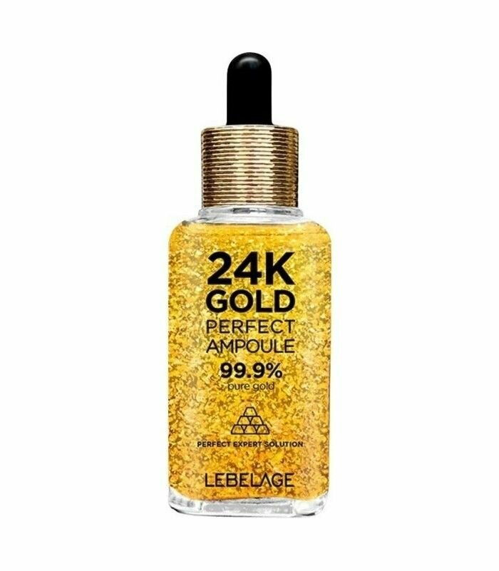 Lebelage Сыворотка ампульная 24K gold perfect ampoule, С золотом, 50 мл