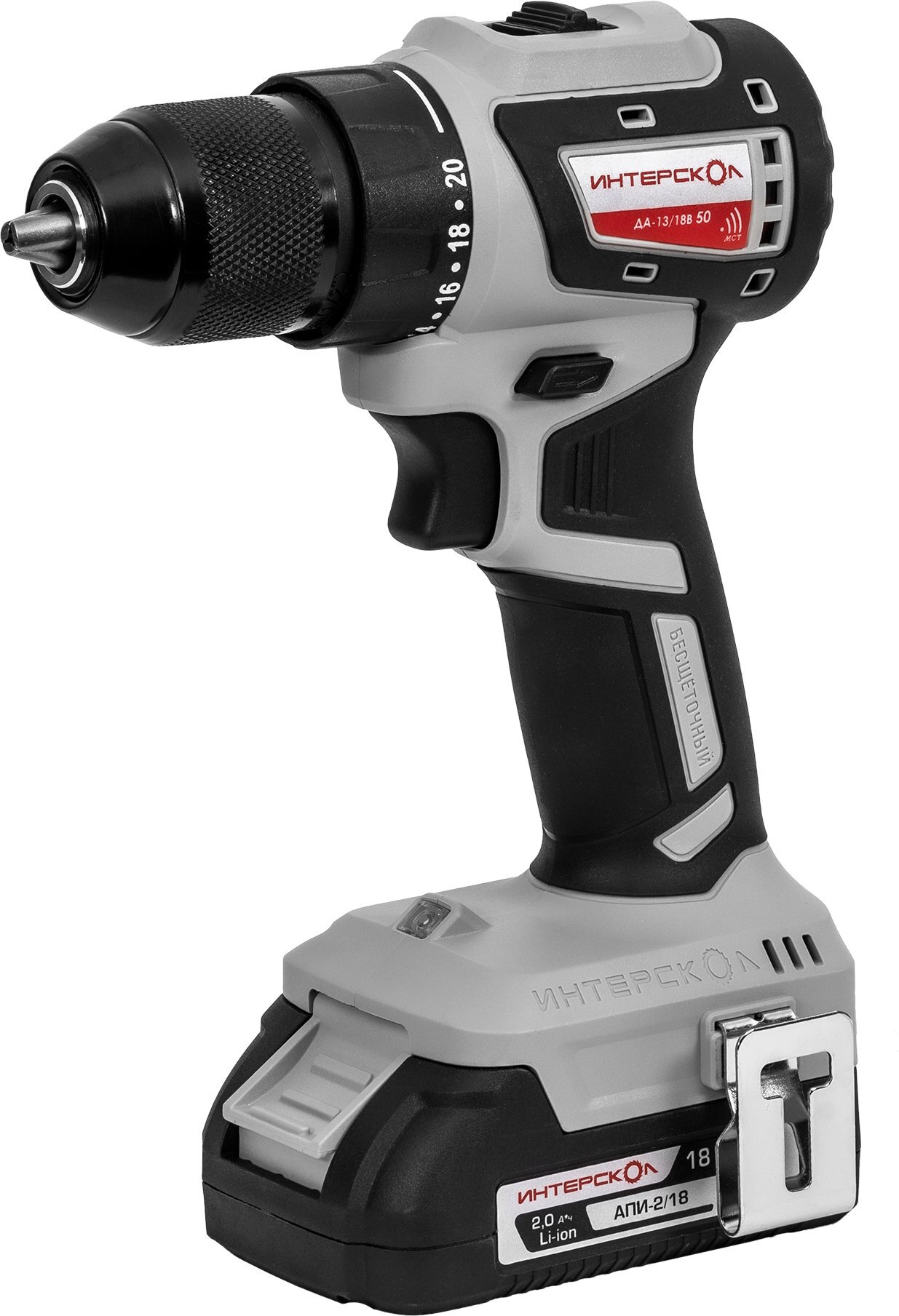 Дрель-шуруповерт Интерскол ДА-13/18В 50 (776.2.2.79)