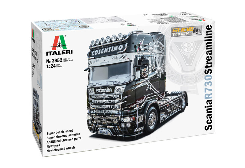 3952ИТ Грузовик SCANIA R730 STREAMLINE ShowTrucks (10013160/300421/0255806, италия )