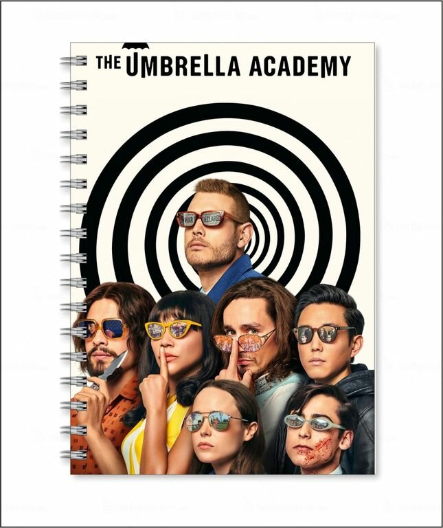 Тетрадь Академия Амбрелла, The Umbrella Academy №4, А6