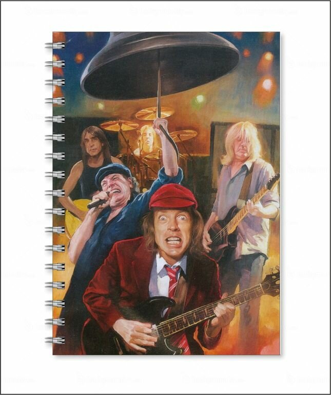 Тетрадь AC/DC, Эй-си/ди-си №4, А5