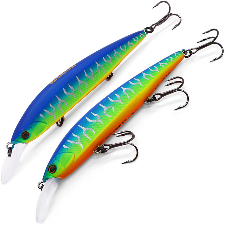 Воблер Kosadaka Rerange XS 110SP суспенд, 110мм, 17г, 0.5-1.2м; REV