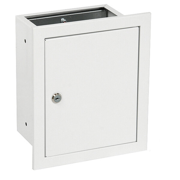 Шкаф 402Sv R6 2.0 293х250х155мм белый с монтажной платой без реек 41023 Щитэлектрокомплект