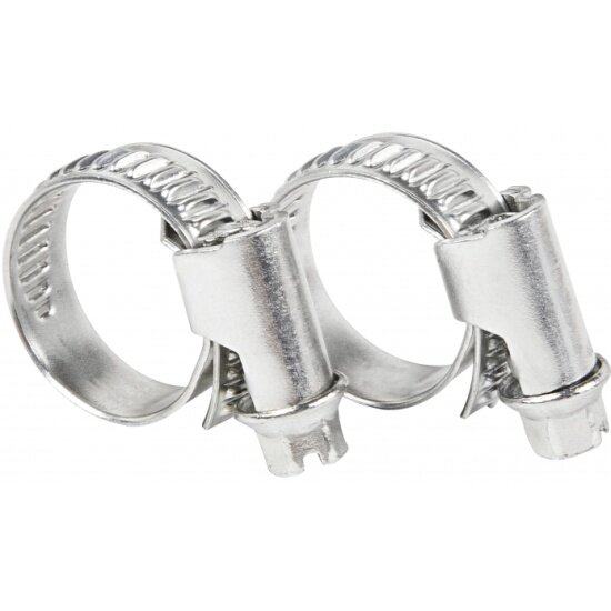 Хомут-стяжка кабельная стальная червячная Rexant 10-16 мм, 50 шт.