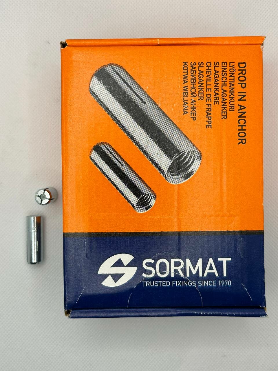 Забивной анкер SORMAT 100 шт.