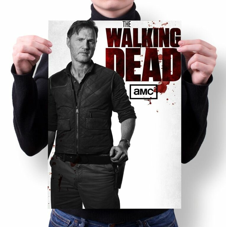 Плакат Ходячие мертвецы, The Walking Dead №10, А4