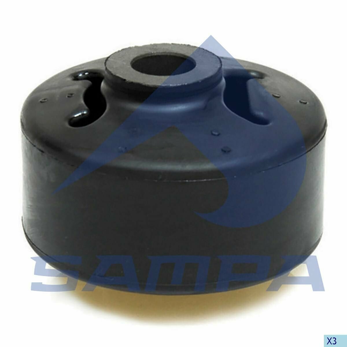 Сайлентблок полурессоры SAF Intradisc 115x155x30 075.057 SAMPA